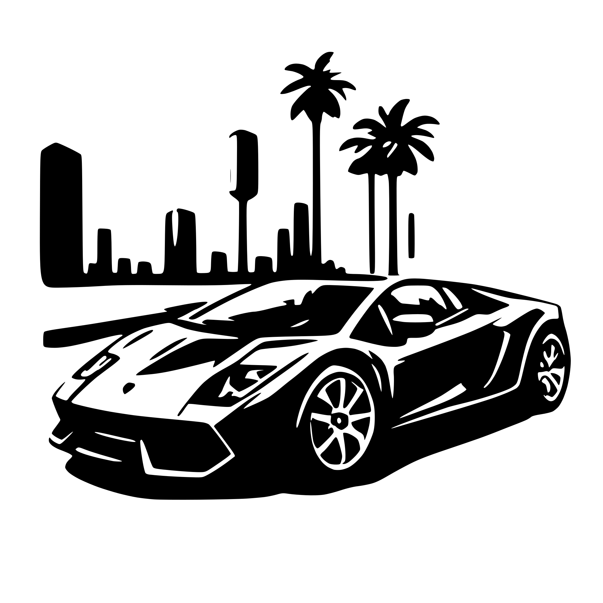 SVG for 'Lamborghini' | AI-Generated Custom Vector Graphic