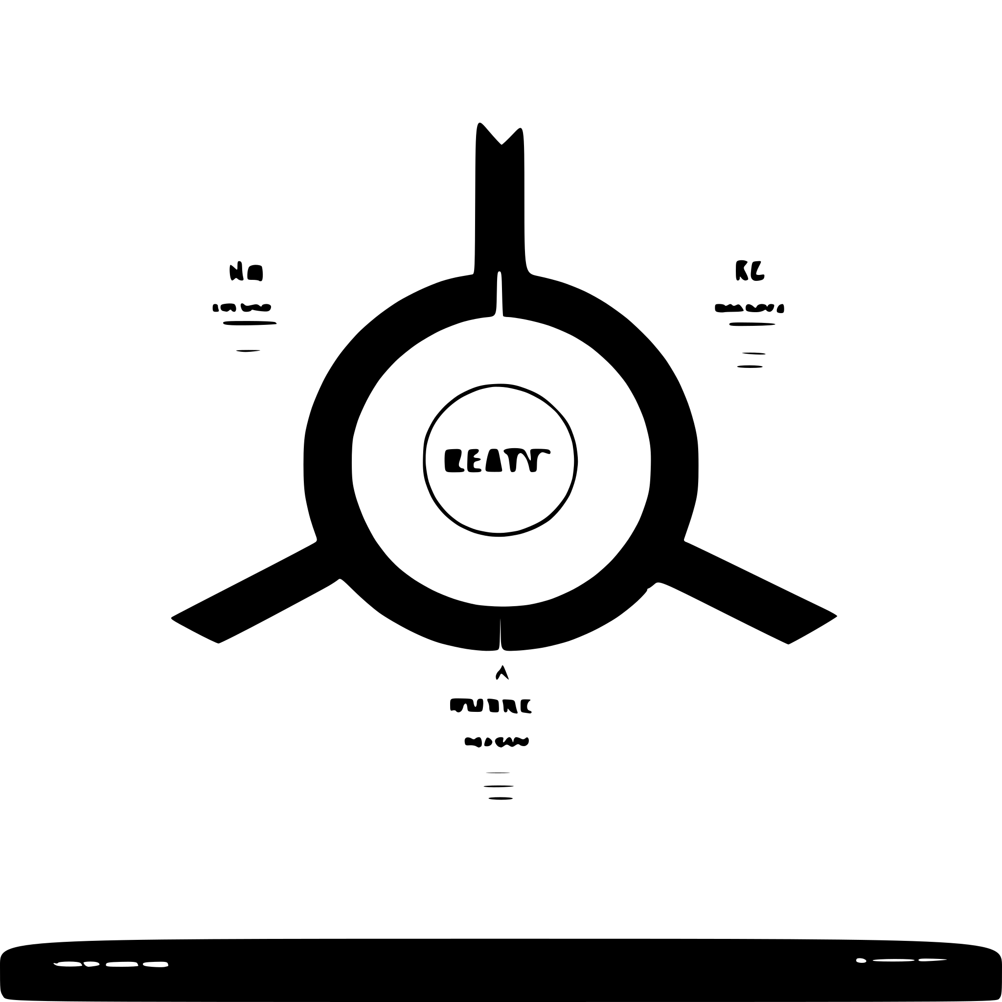 SVG for 'create the diagram as appears in the picture, without any text ...