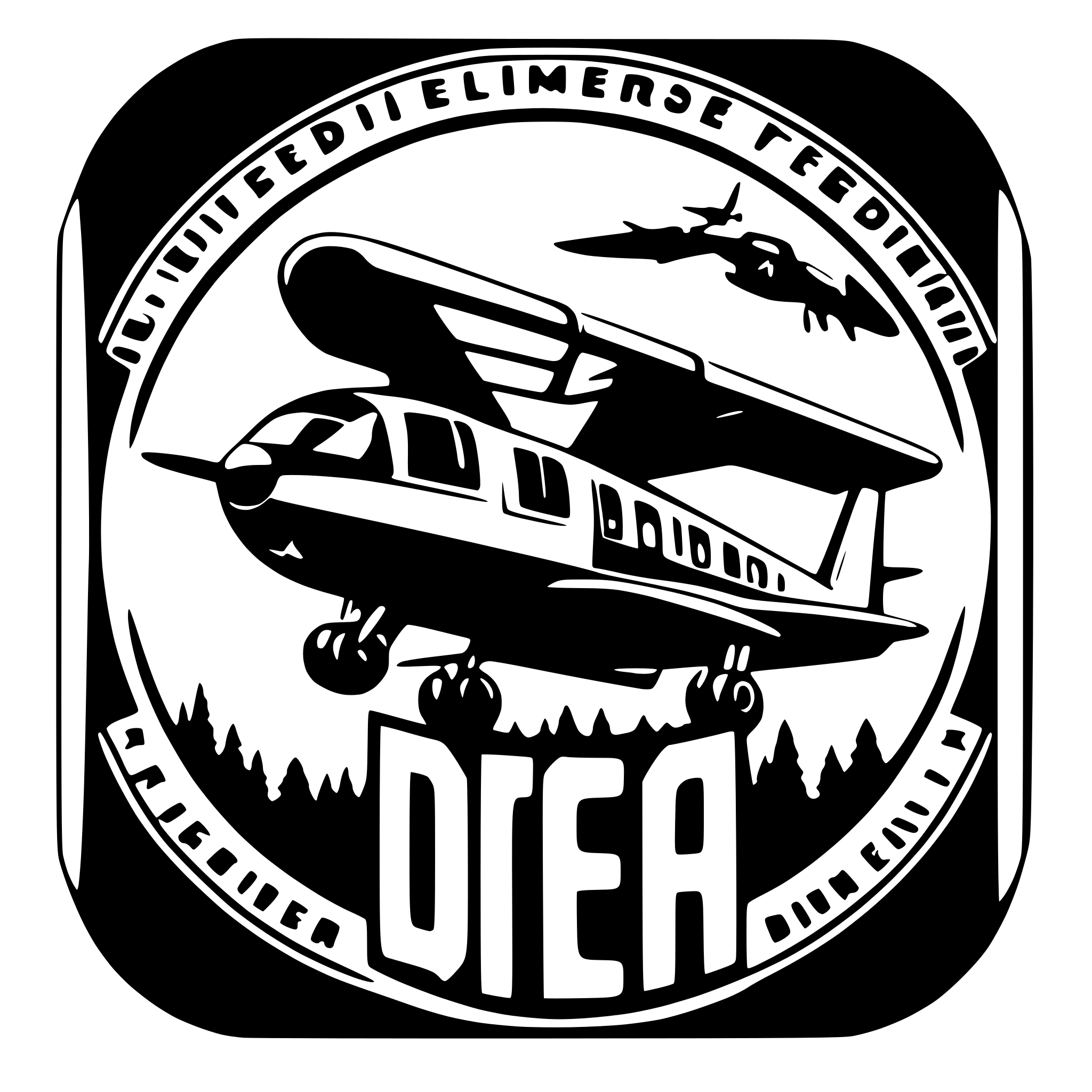 SVG Bundle for 'logo design based on a federal patch, with a ...