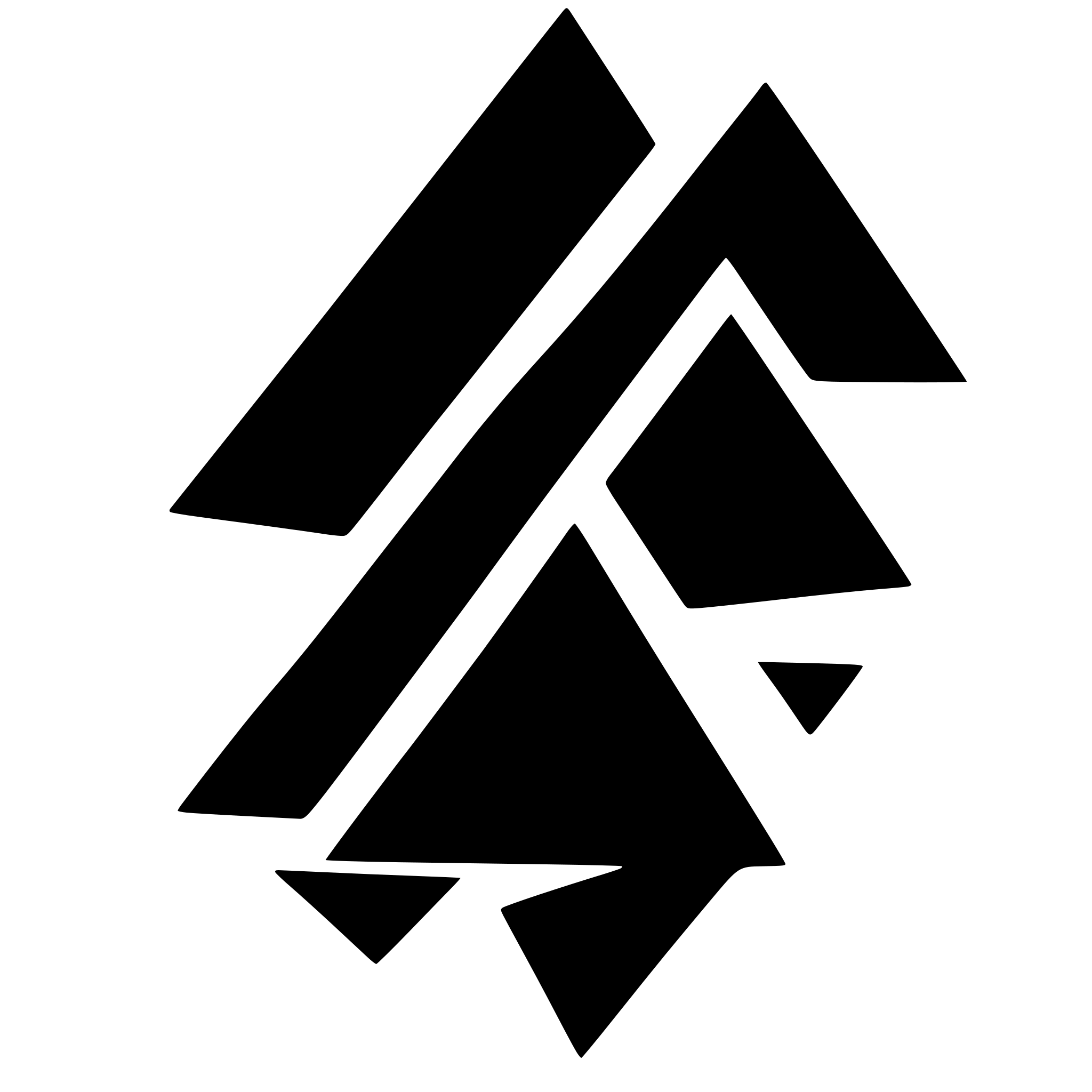 SVG for 'Two overlapping white triangles on a dark background, clean ...