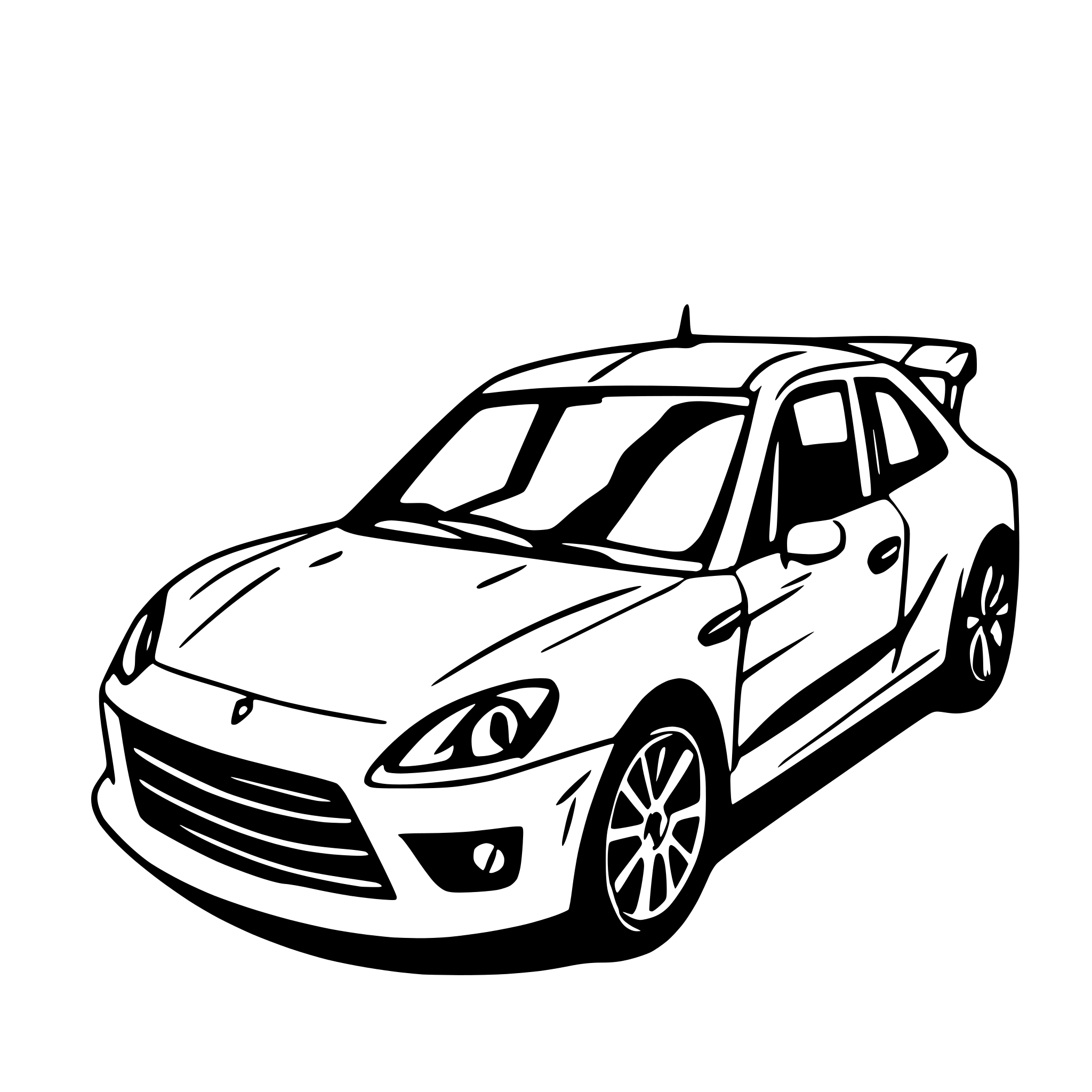 SVG Bundle for 'rally car' | AI-Generated Vector Graphics