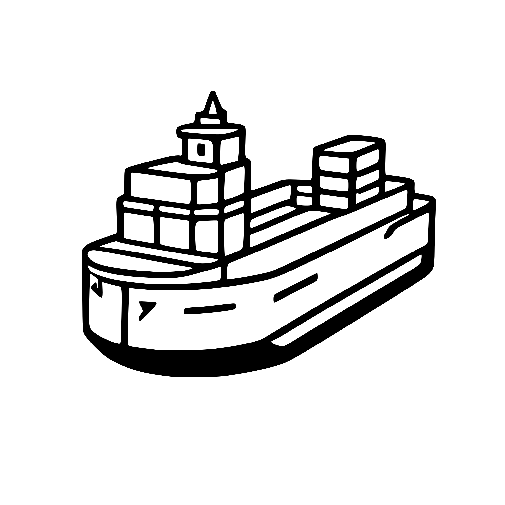 SVG Bundle for 'simple cargo ship in isometric 3d view' | AI-Generated ...