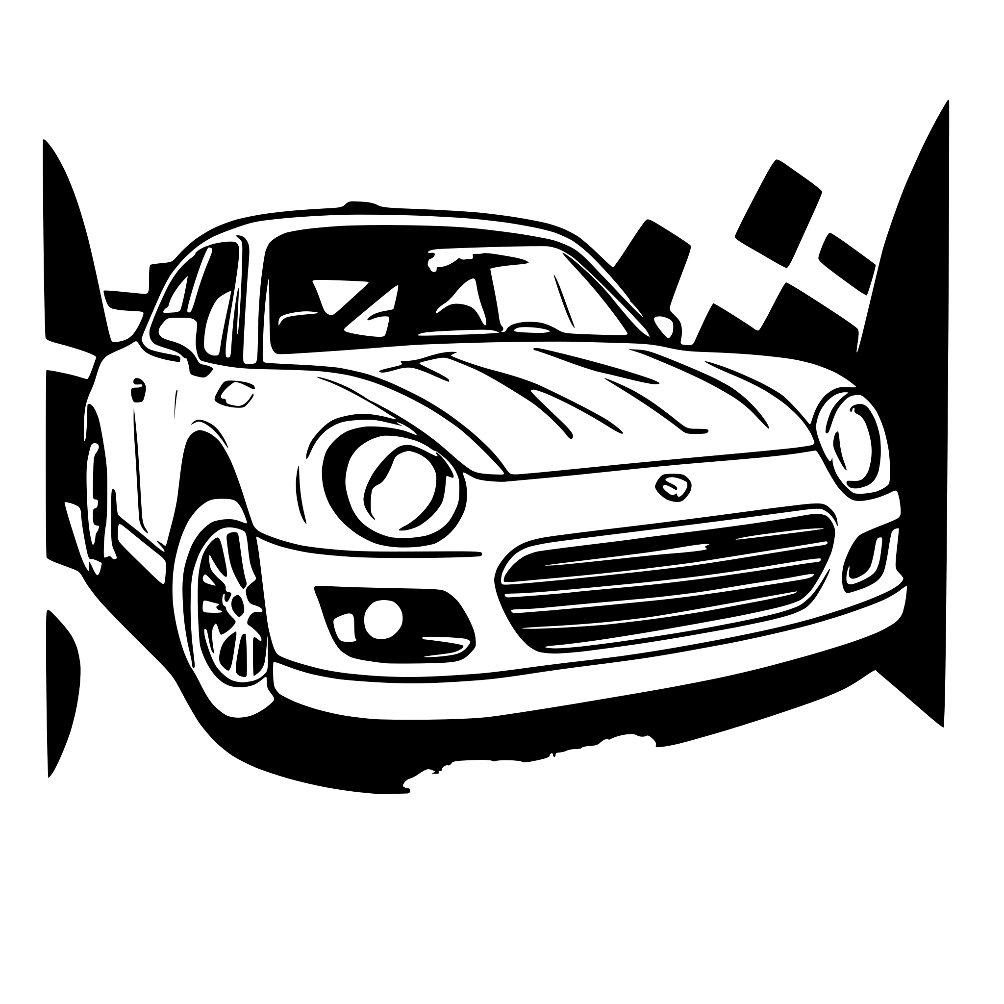 SVG Bundle for 'rally car' | AI-Generated Vector Graphics