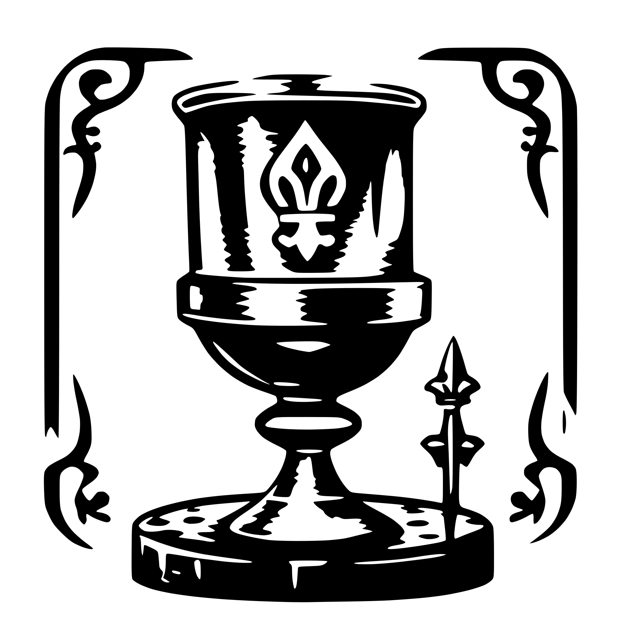 SVG for 'Medieval red chalice with fleur-de-lys emblem of Florence city ...