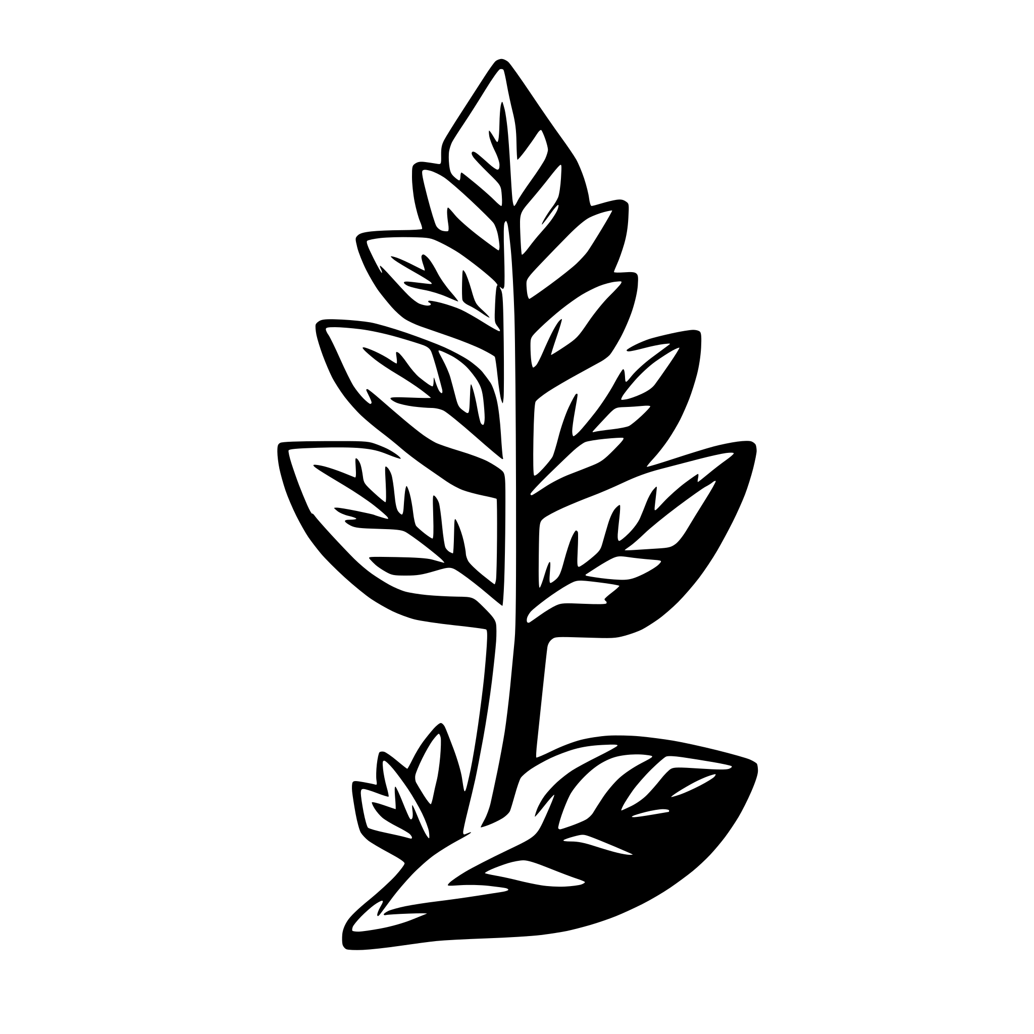 SVG Bundle for 'conifer branch with few lines, logo' | AI-Generated ...