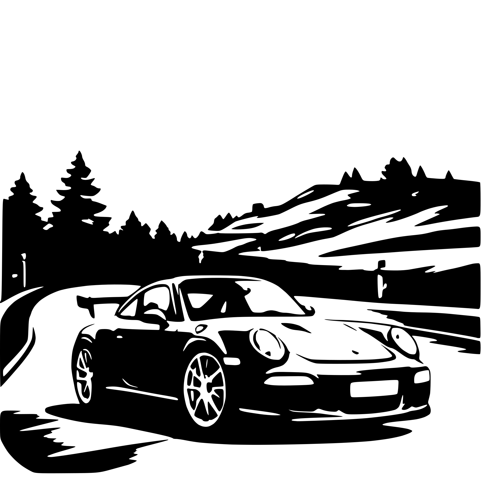 SVG for 'porsche 911 gt3 with road in the background' | AI-Generated ...