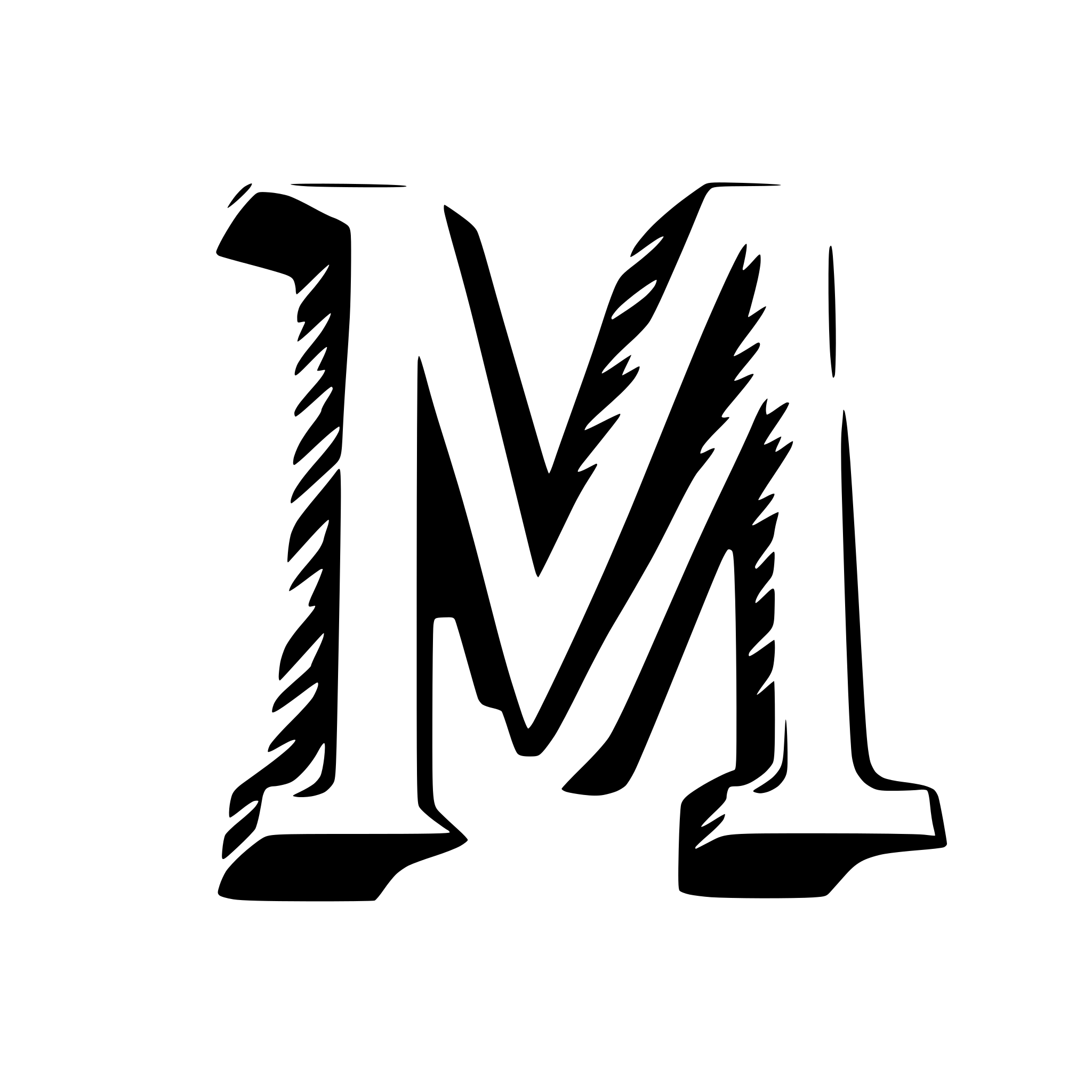 SVG for 'Letra M em formato de folhas' | AI-Generated Custom Vector Graphic