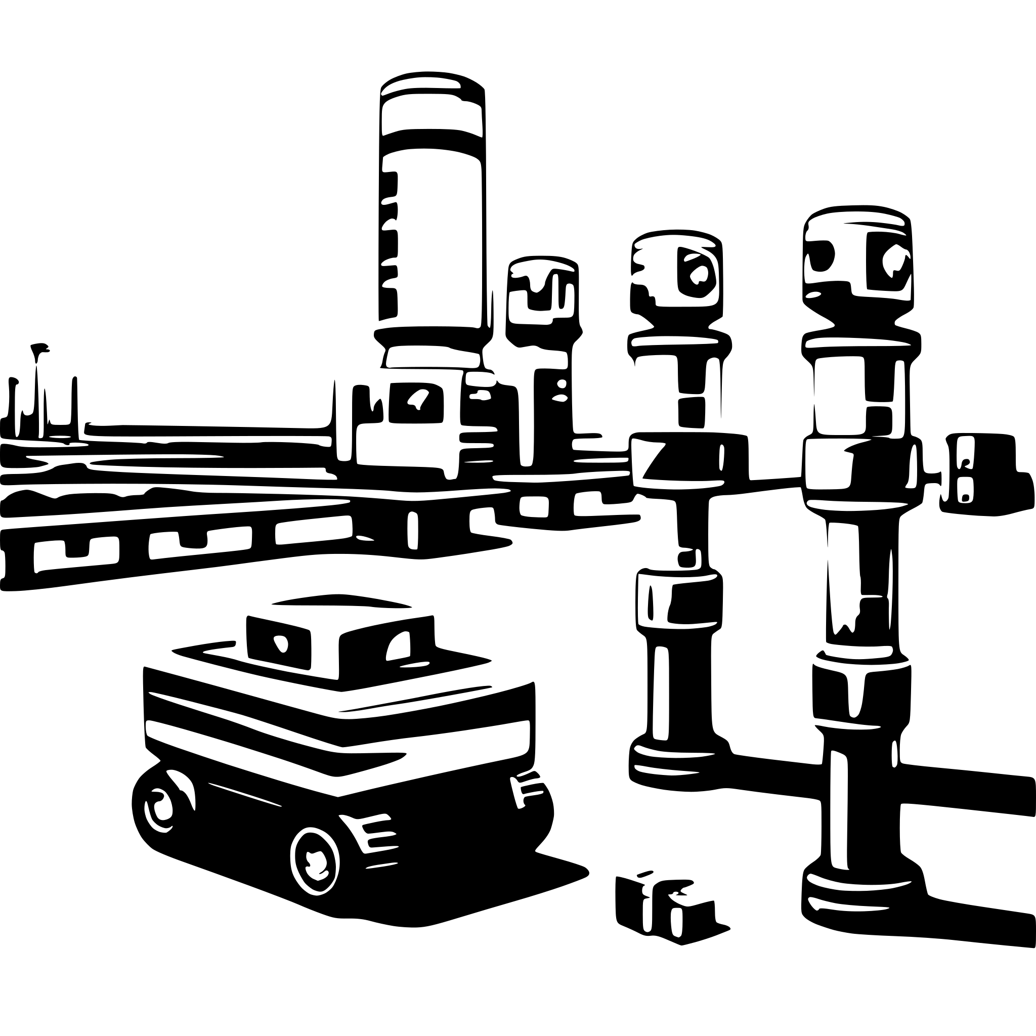 SVG Bundle for 'mobile inspection robot in PV plant' | AI-Generated ...