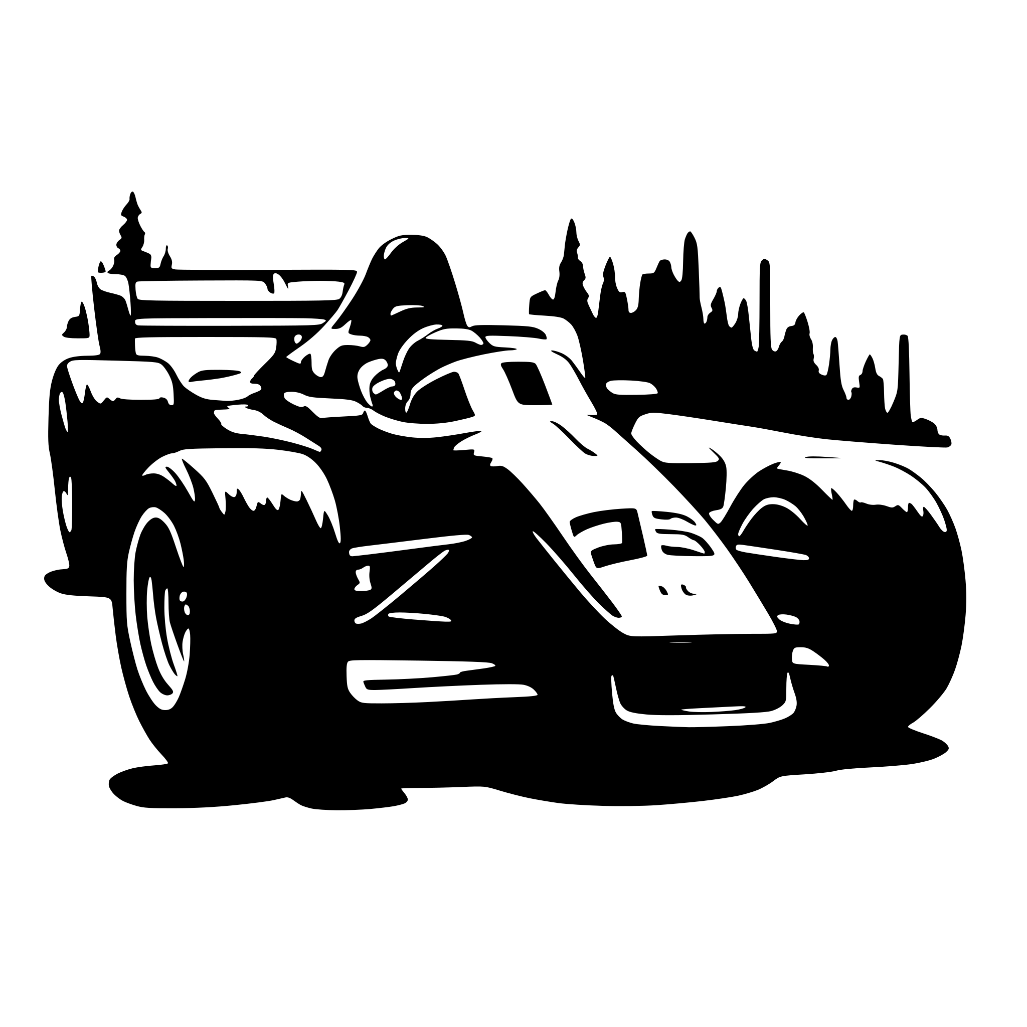 SVG Bundle for 'fat formula 1 red car' | AI-Generated Vector Graphics