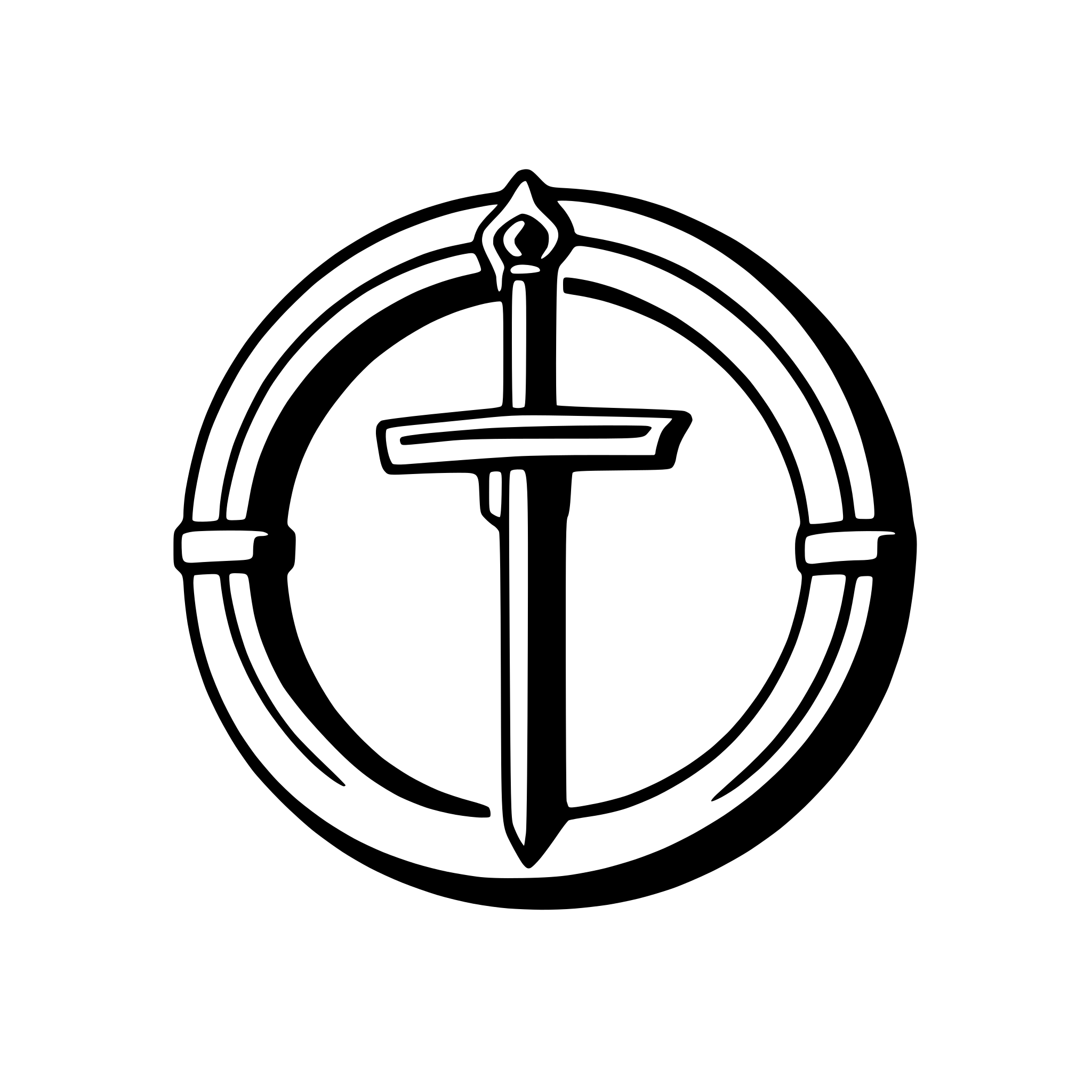SVG Bundle for 'A sword pointing down encircled by an iron ring. logo ...