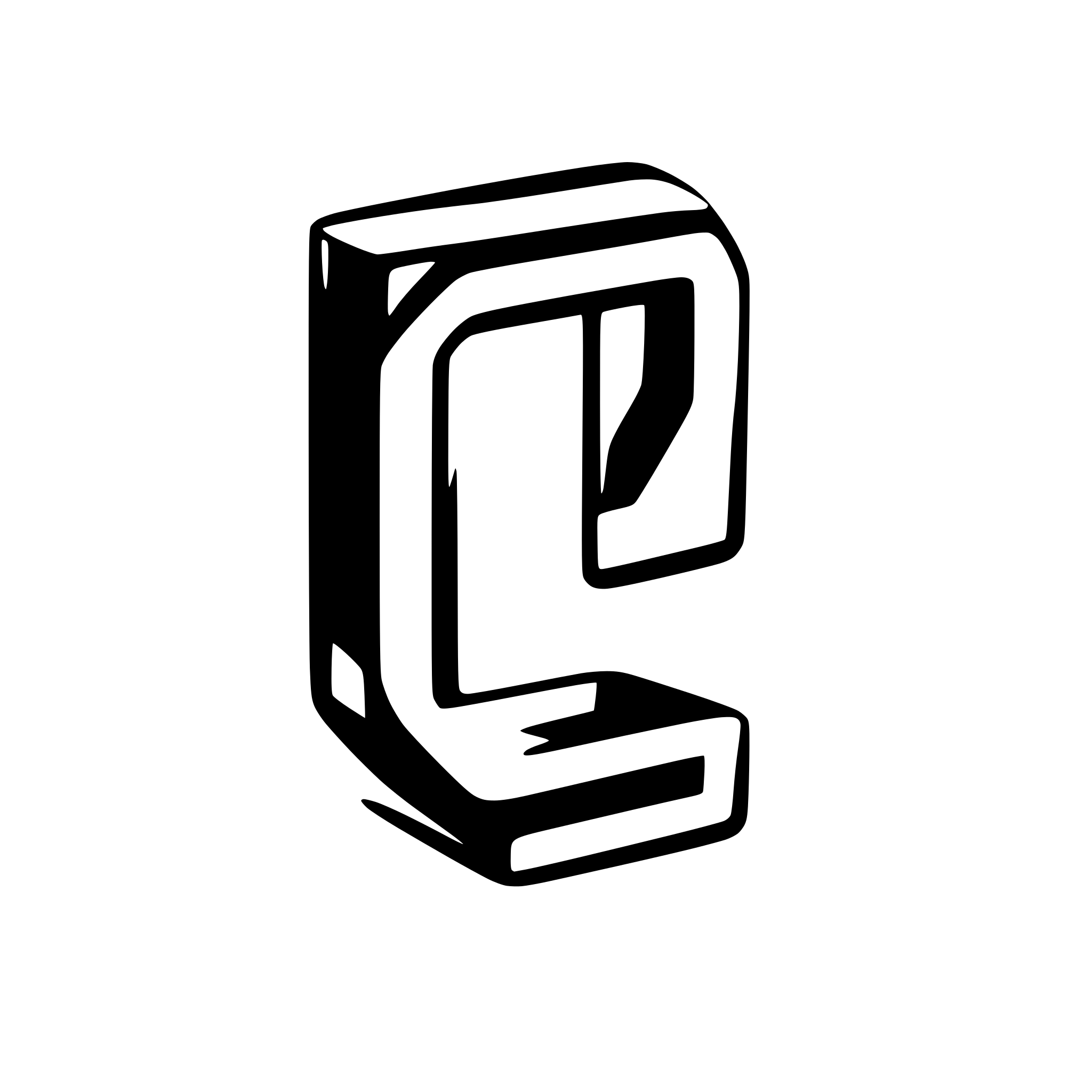 logo SVG for 'logo to be the Letter E in Block letters slanted, then ...