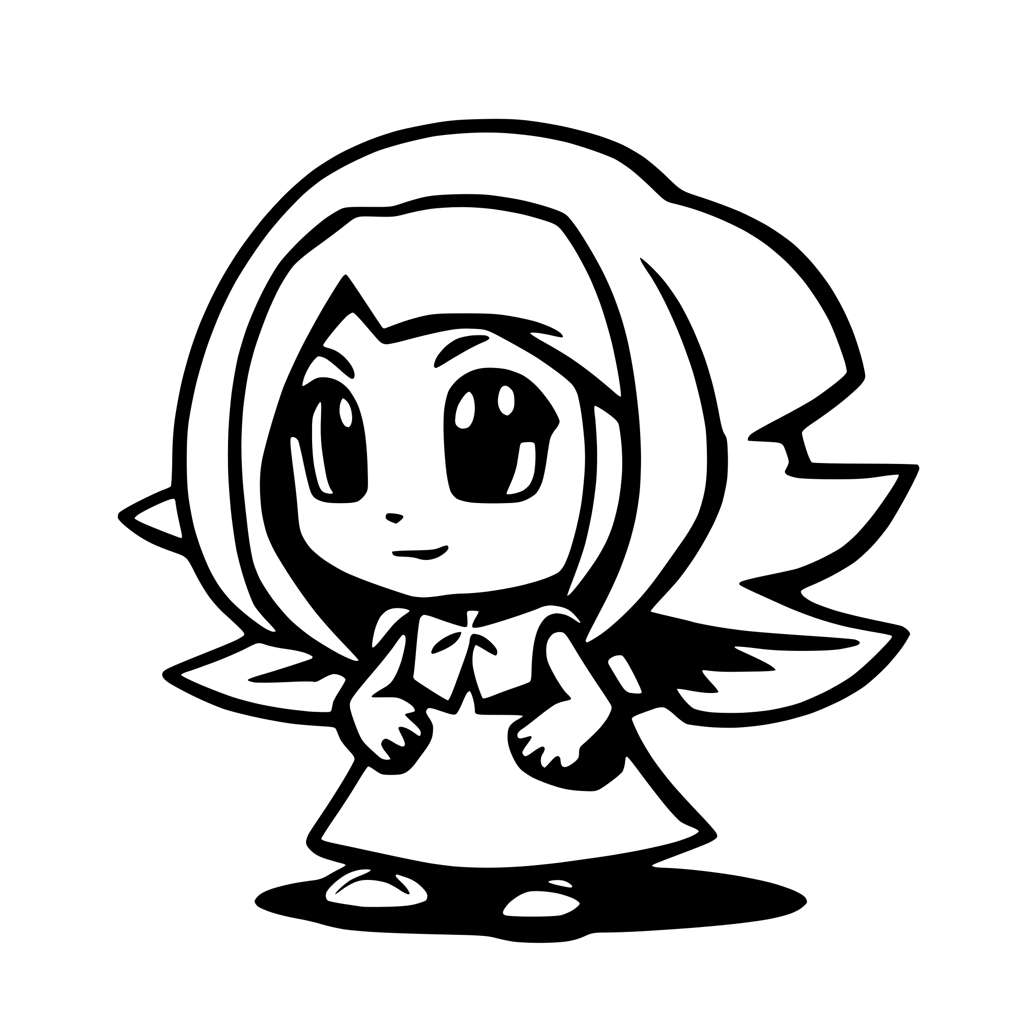 SVG for 'pokemon gardevoir chibi' | AI-Generated Custom Vector Graphic