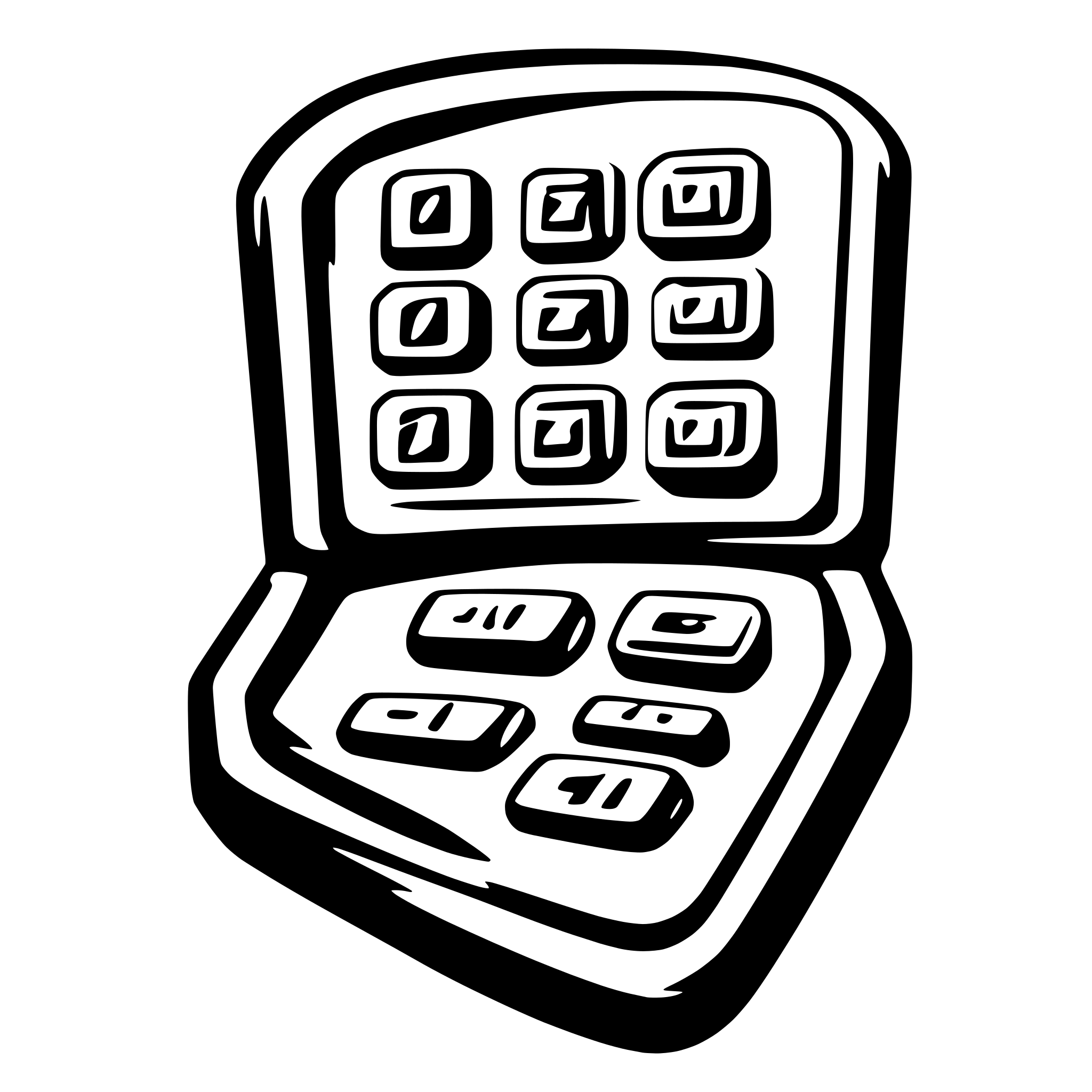 SVG Bundle for 'a thumbpad as if it were a pfp, template' | AI ...