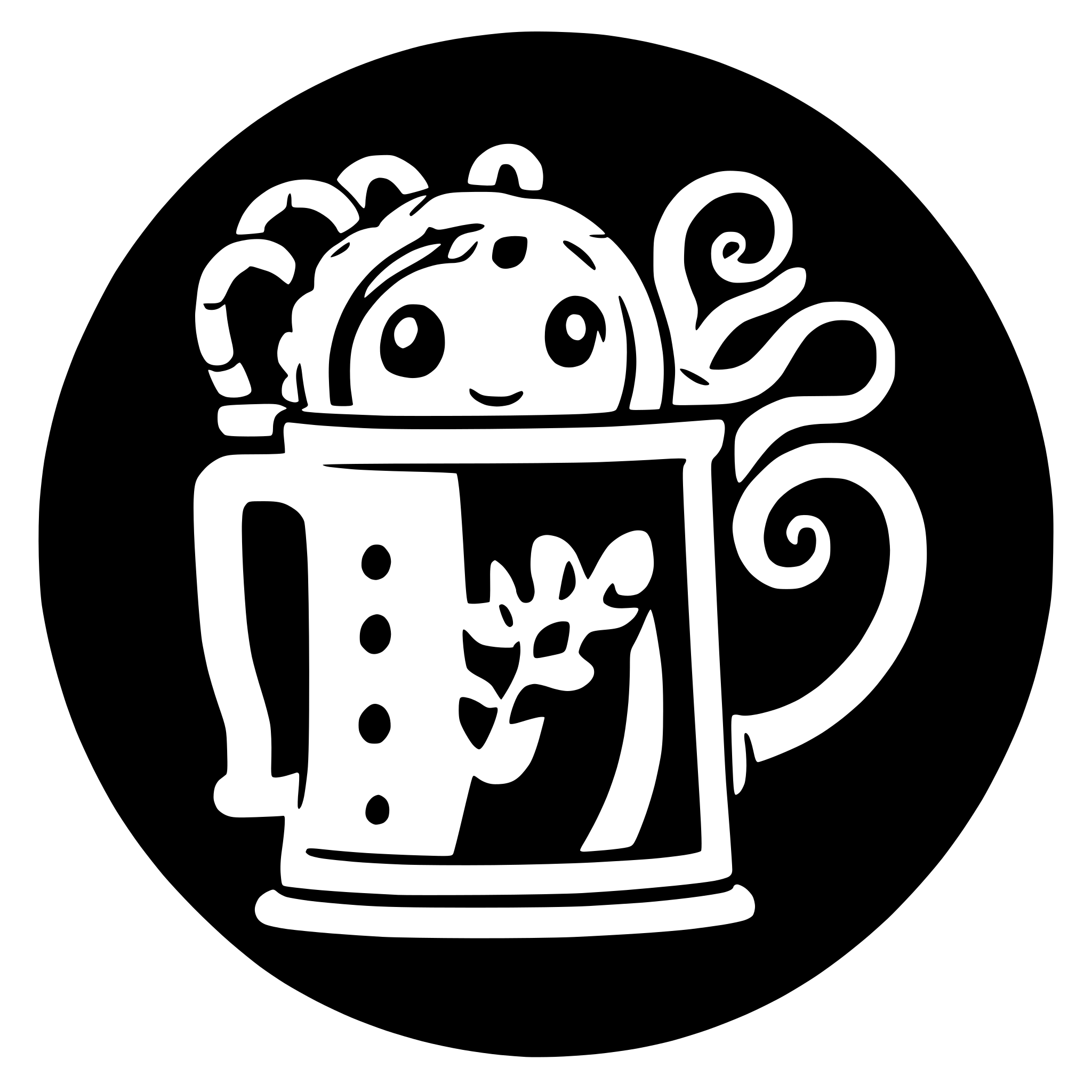 SVG Bundle for 'an octopus icon holding a beer stein in one of its ...