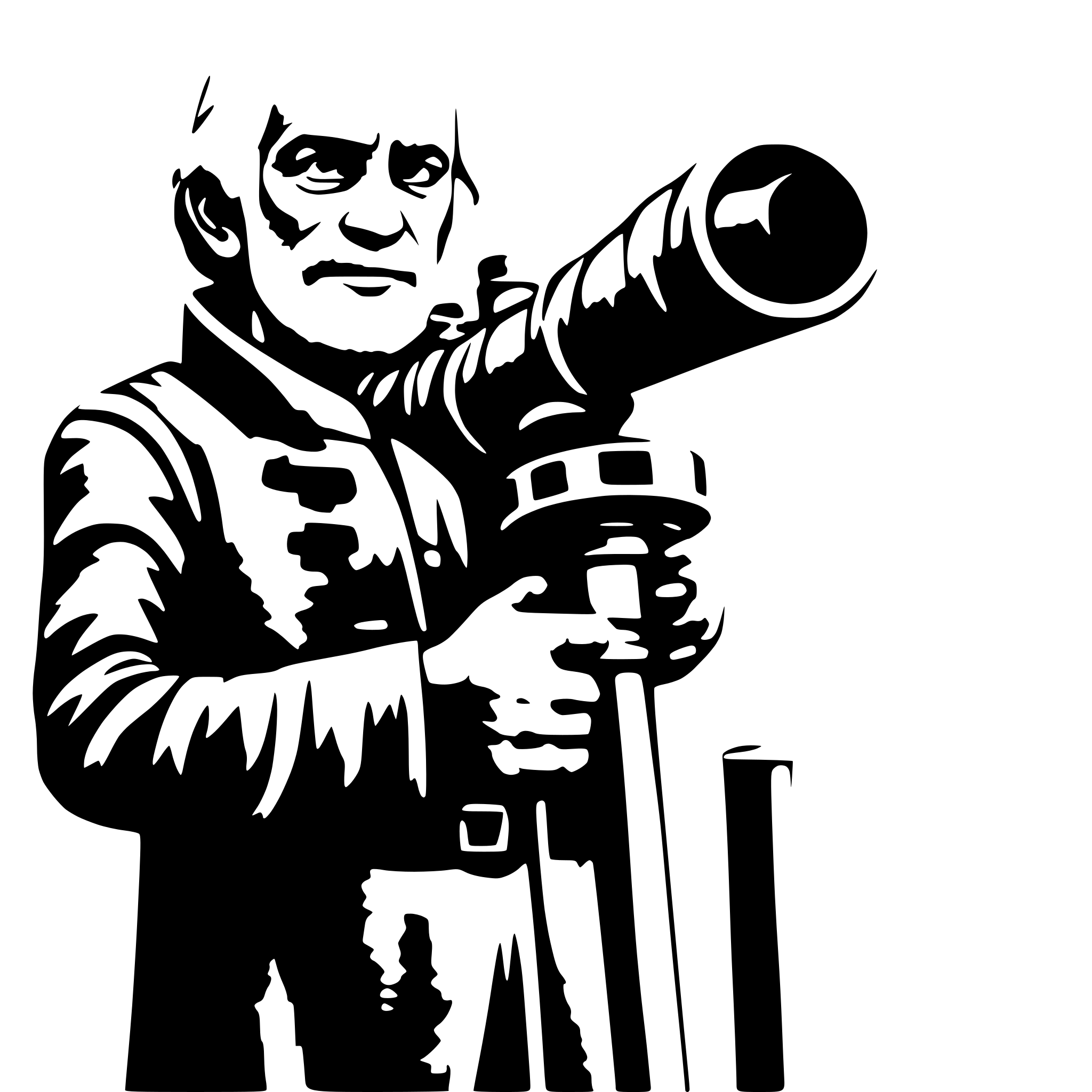SVG Bundle for 'an old man with a bazooka' | AI-Generated Vector Graphics