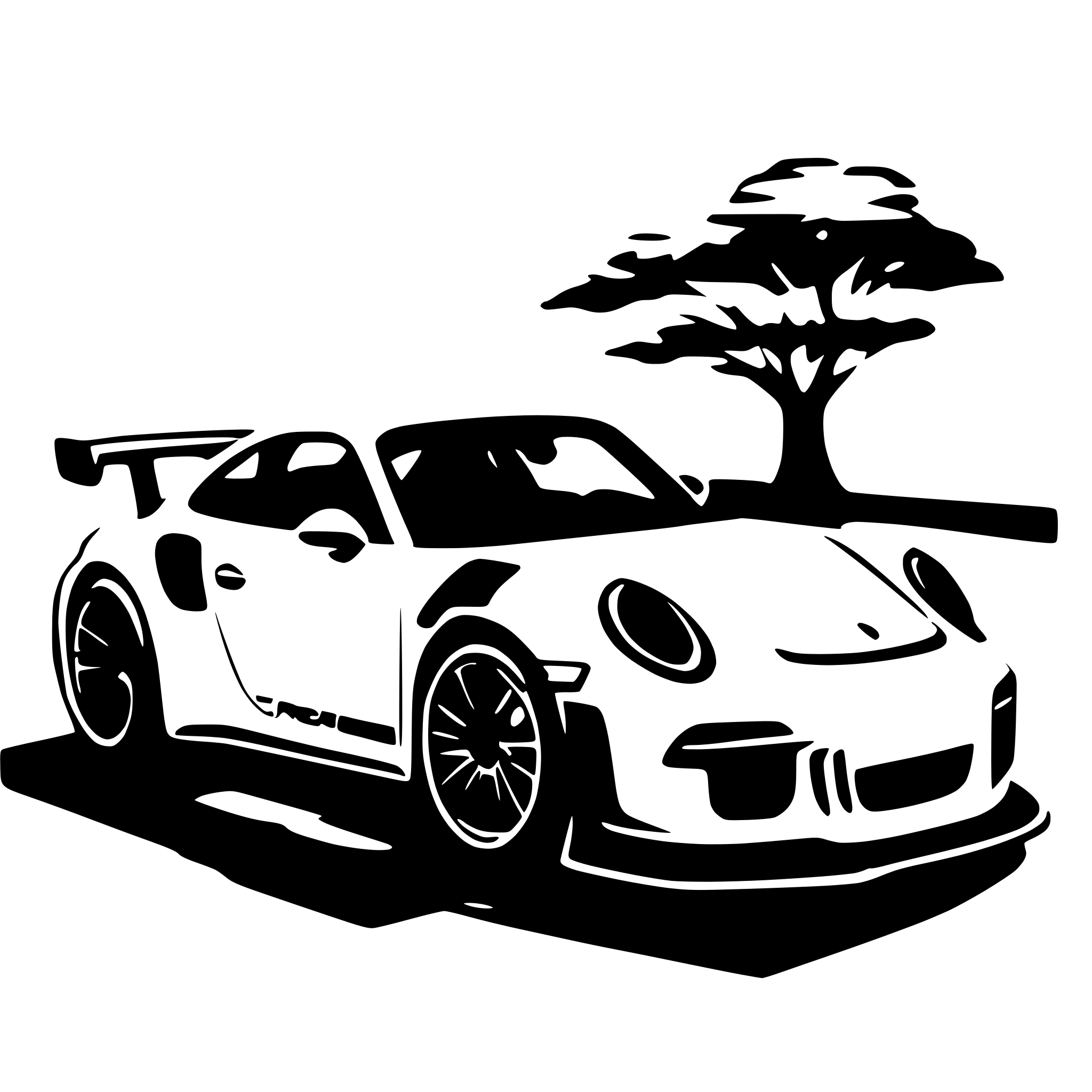 SVG for 'Porsche 911 gt3 rs' | AI-Generated Custom Vector Graphic