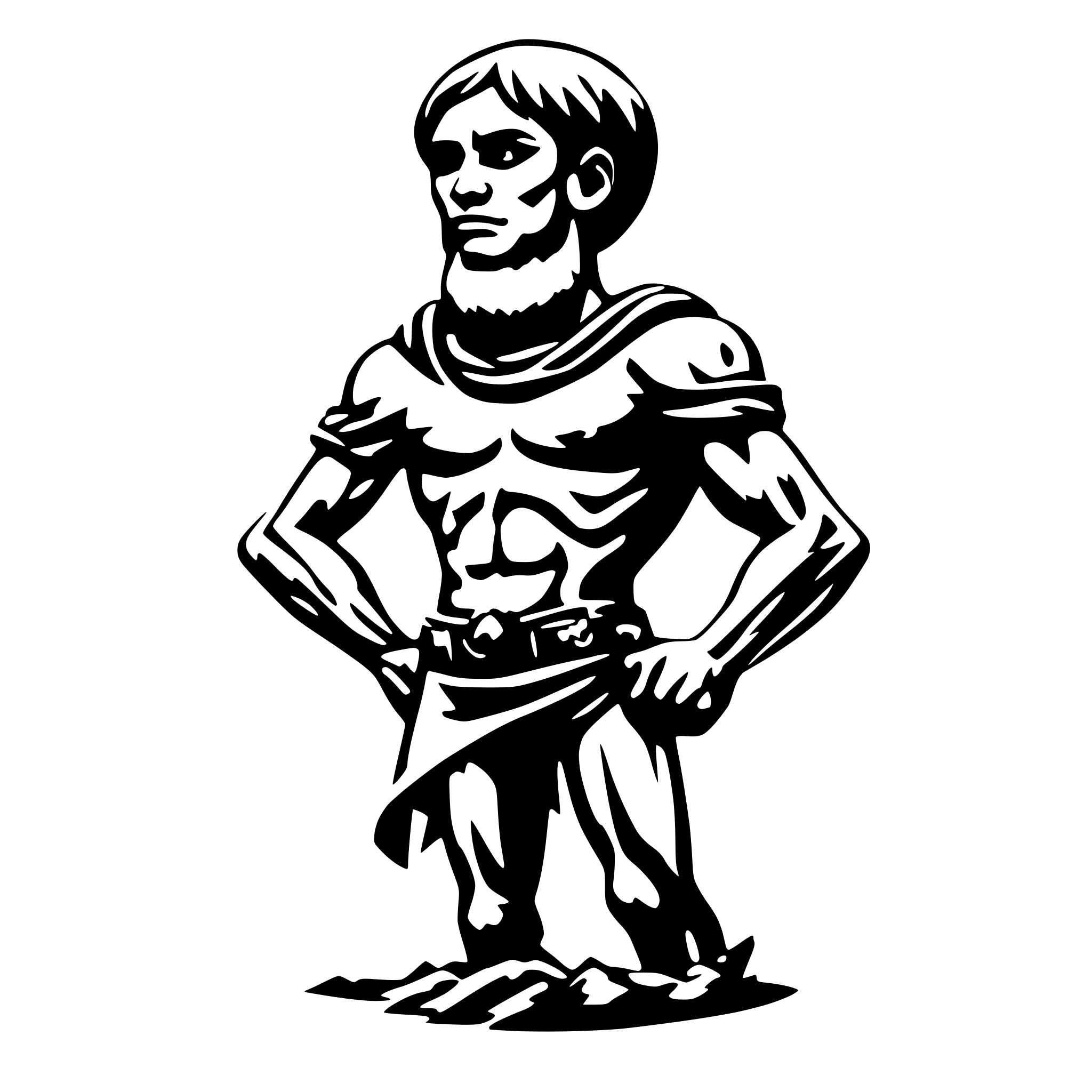 SVG Bundle for 'titan atlas carrying whole world on his shoulder' | AI ...