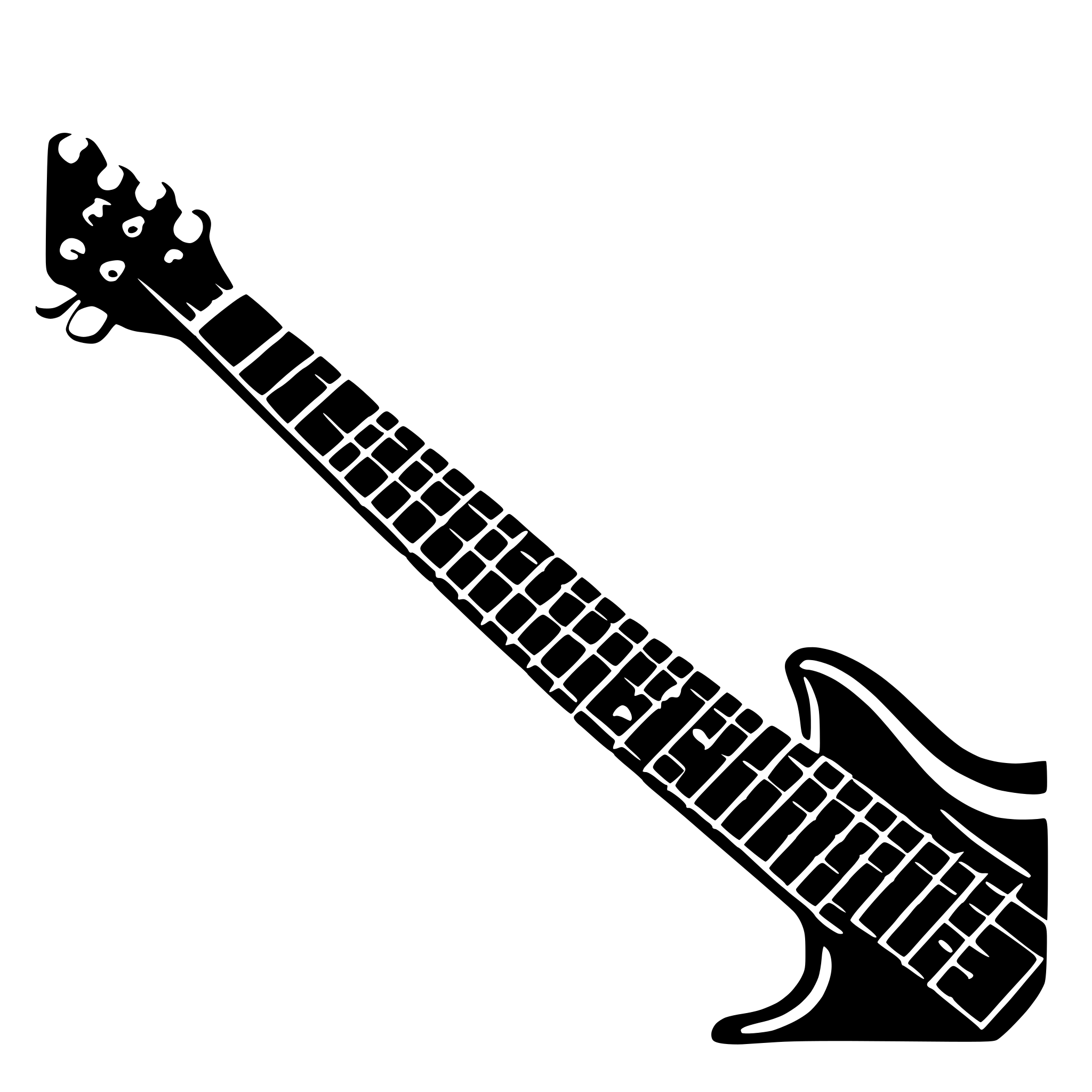 SVG for 'guitar fretboard with note names on each fret' | AI-Generated ...