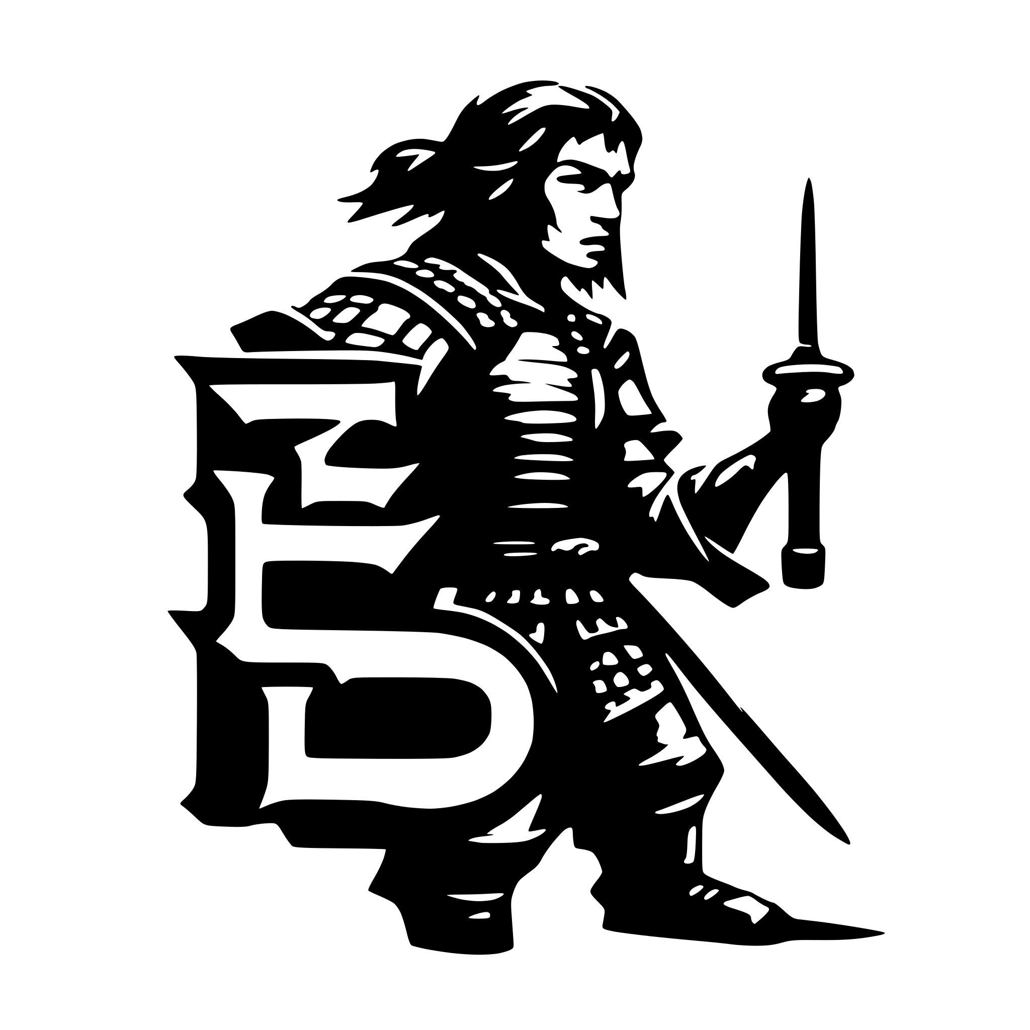SVG Bundle for 'text "Eldoria" samurai font' | AI-Generated Vector Graphics
