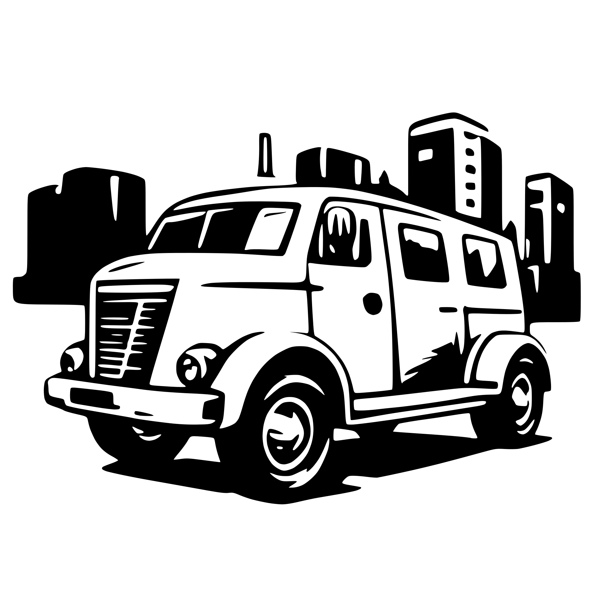 SVG Bundle for 'simple outline vehicle' | AI-Generated Vector Graphics