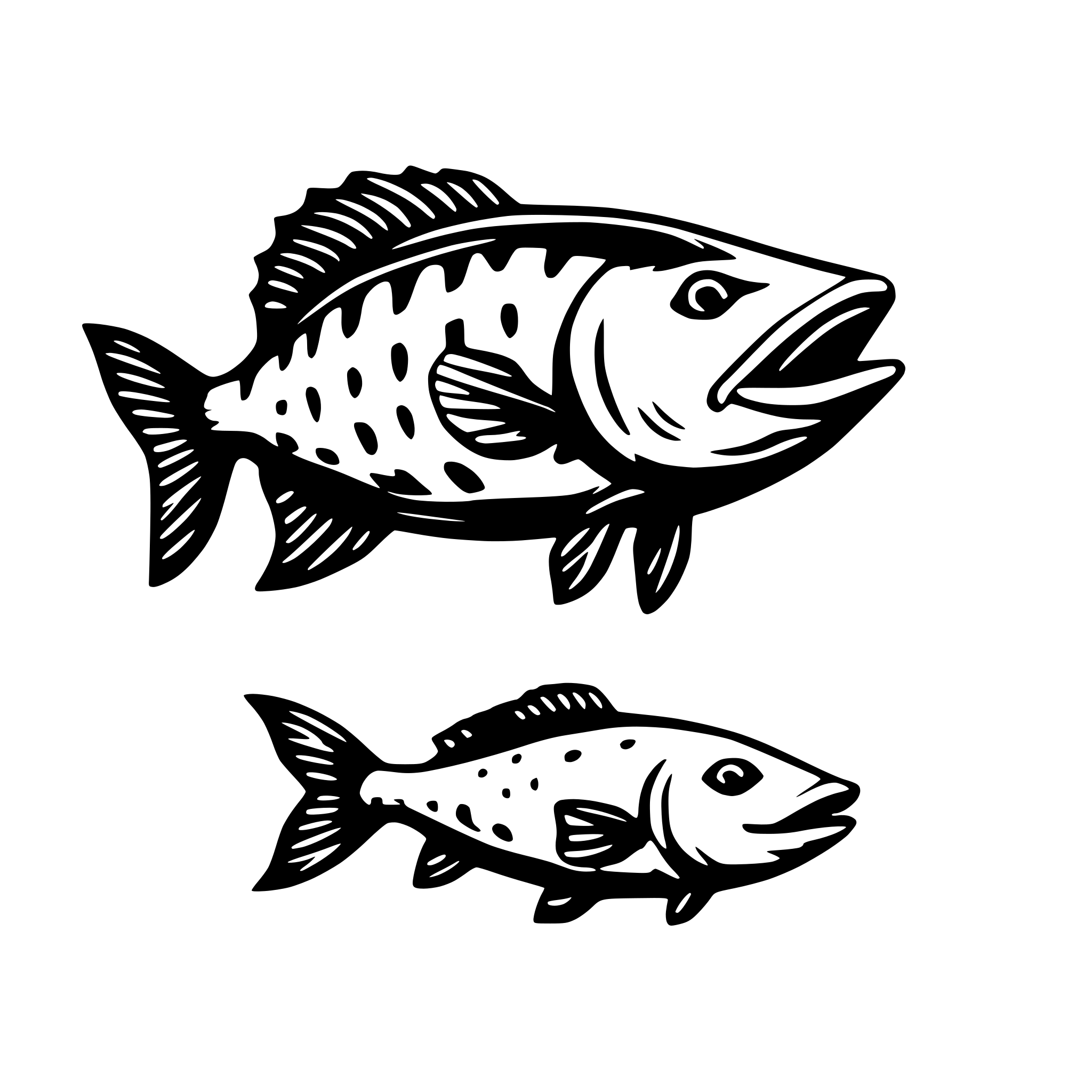 SVG Bundle for 'elegant toothfish illustration for web page' | AI ...