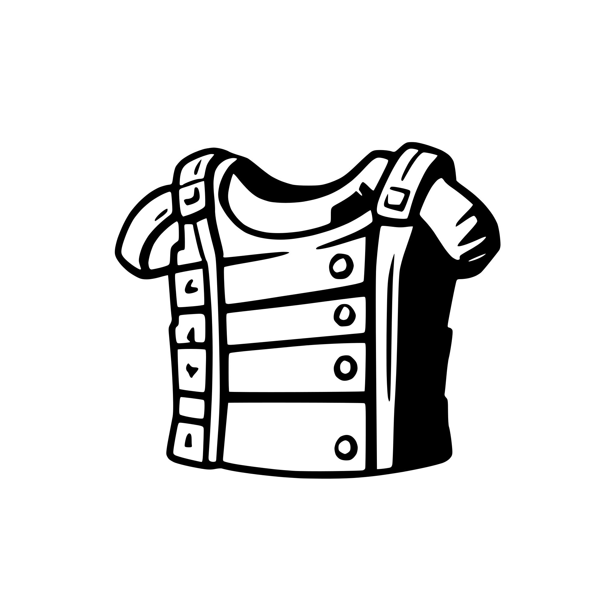 icon SVG for 'detailed samurai chest armor icon' | AI-Generated Custom ...
