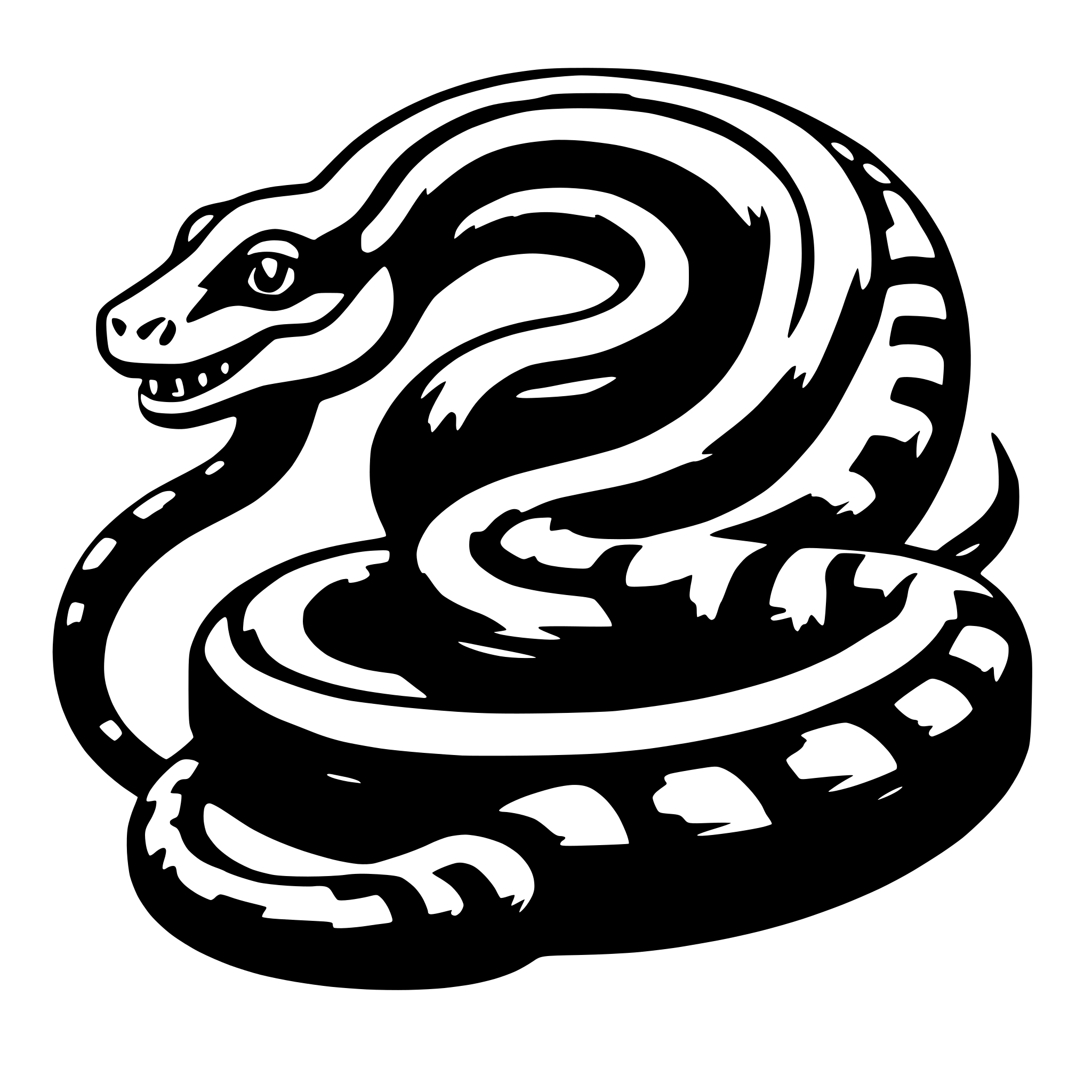 SVG Bundle for 'create a 2d snake' | AI-Generated Vector Graphics