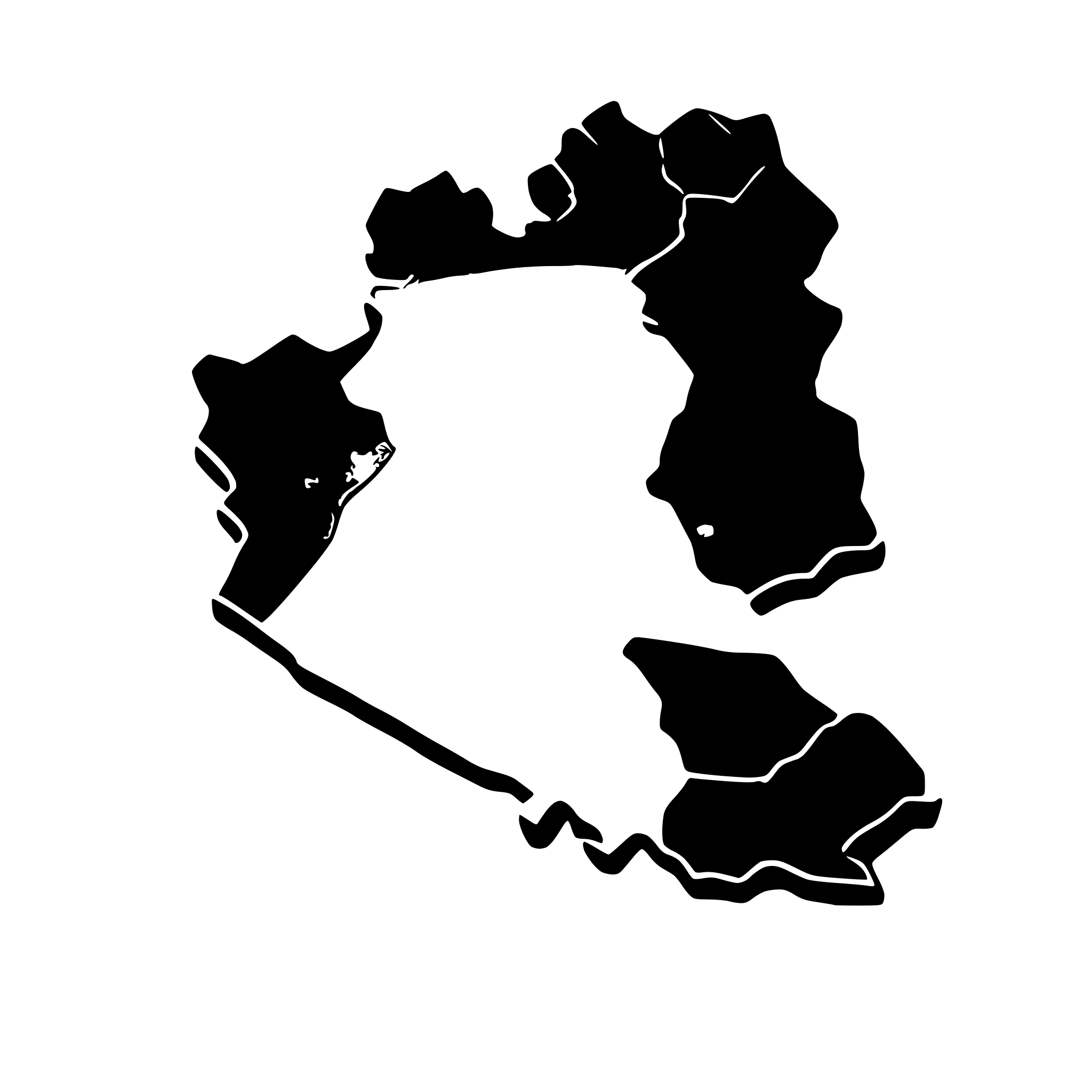 SVG for 'Czech and Slovakia map with only borders and connected' | AI ...
