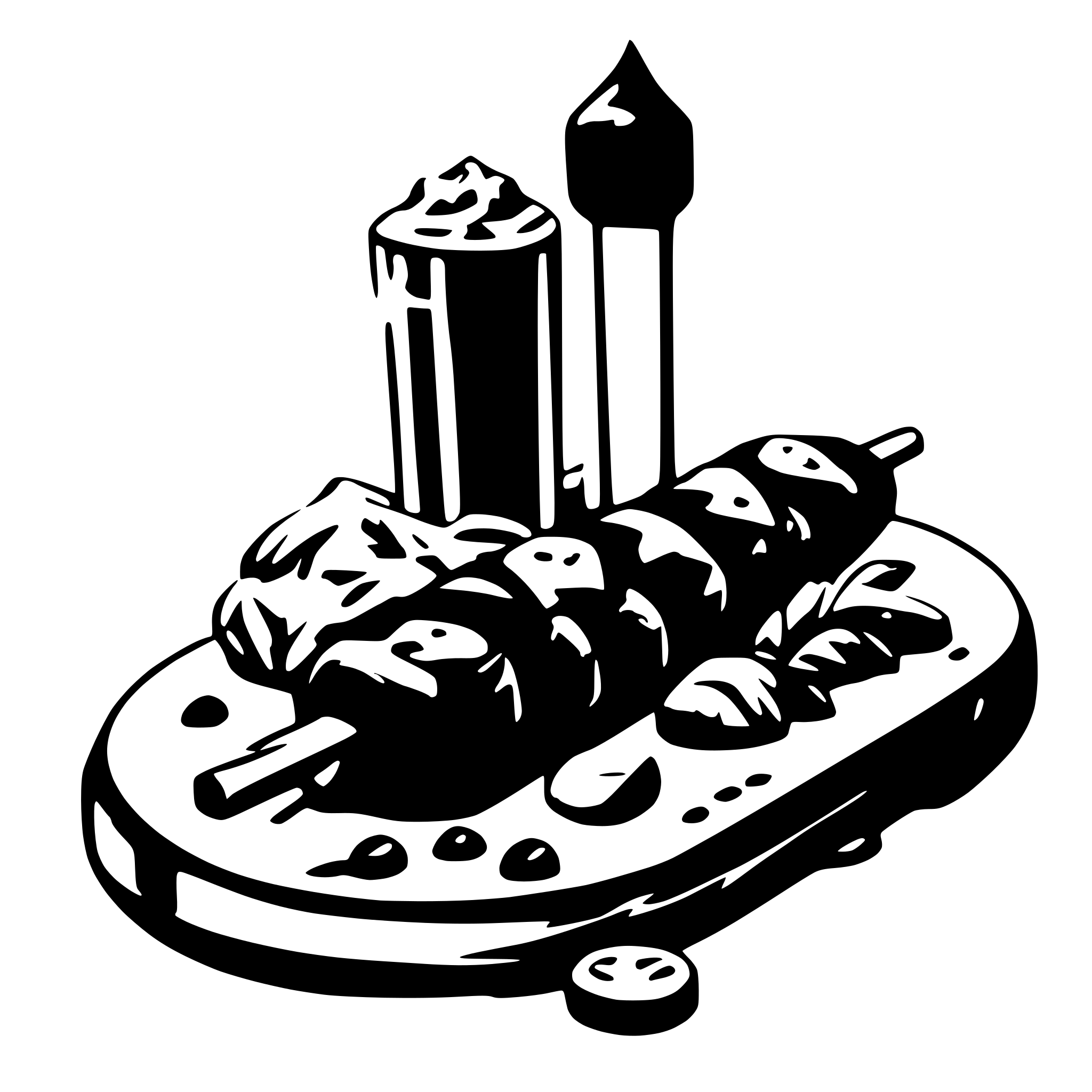 SVG Bundle for 'kebab with colors' | AI-Generated Vector Graphics